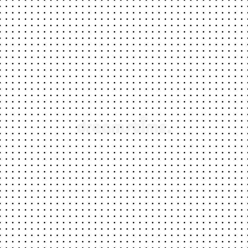 Dotted Graph Paper with Grid. Polka Dot Pattern, Geometric Texture for ...