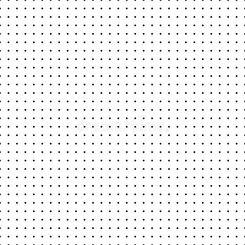 Dotted Graph Paper with Grid. Polka Dot Pattern, Geometric Seamless ...