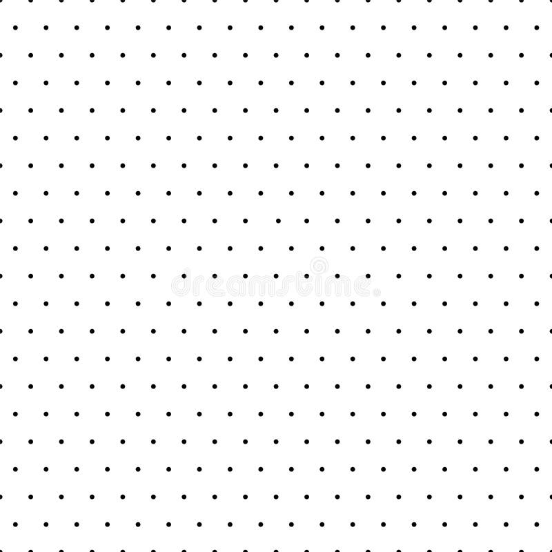 Dotted Graph Paper with Grid. Polka Dot Pattern, Geometric Seamless ...