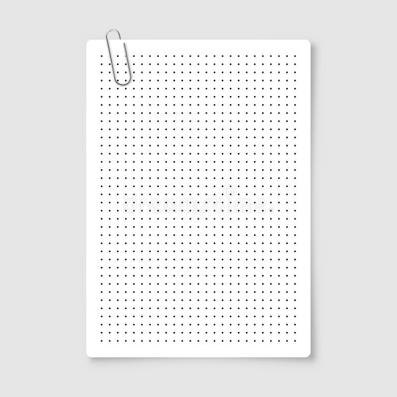 Dotted Graph Paper with Grid. Polka Dot Pattern, Geometric Seamless ...