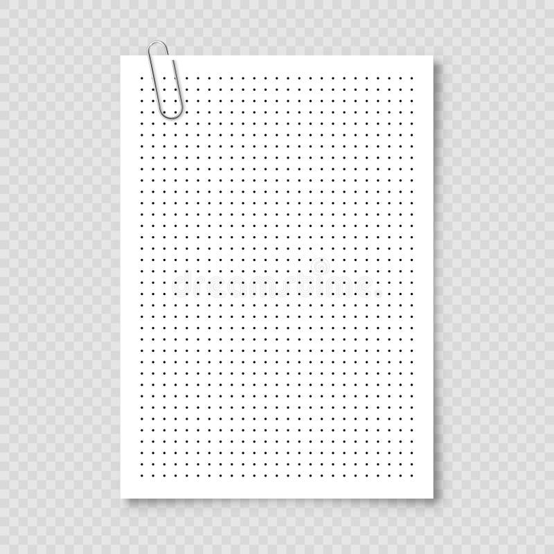 Dotted Graph Paper with Grid. Polka Dot Pattern, Geometric Texture for ...