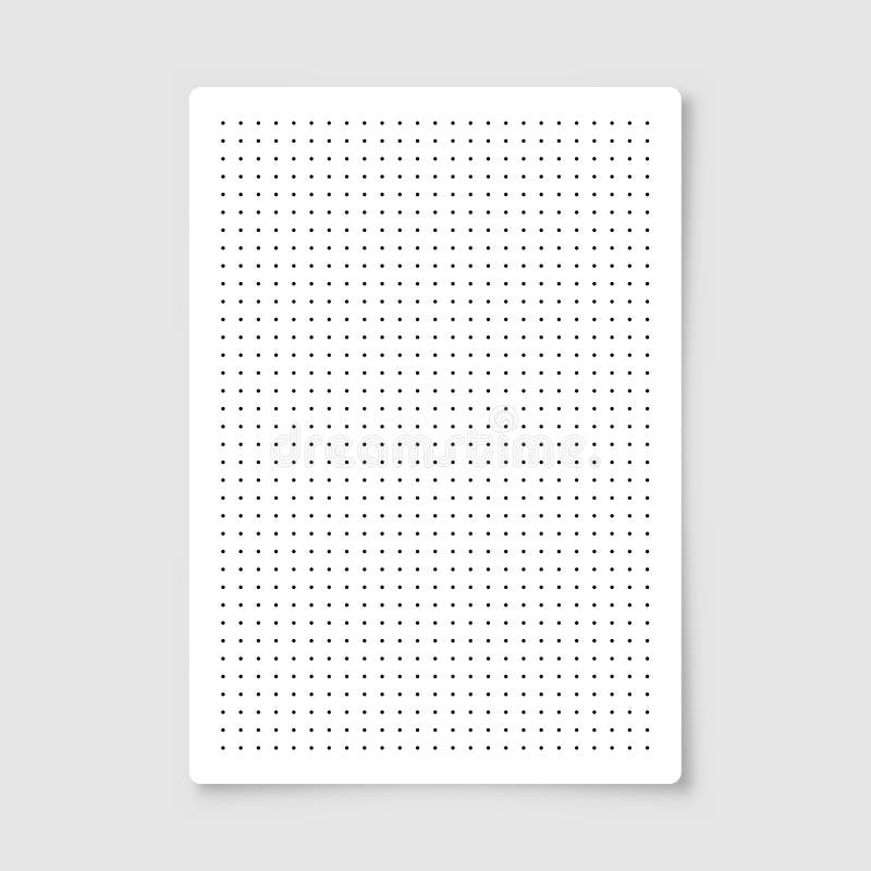 Dotted Graph Paper with Grid. Polka Dot Pattern, Geometric Seamless ...