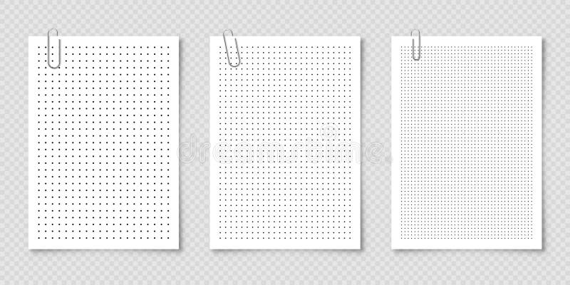 Dotted Graph Paper with Grid. Polka Dot Pattern, Geometric Seamless ...