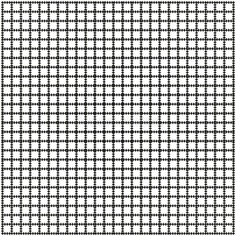 Dotted Grid Pattern. Abstract Black Design. Geometric Minimalist Layout ...