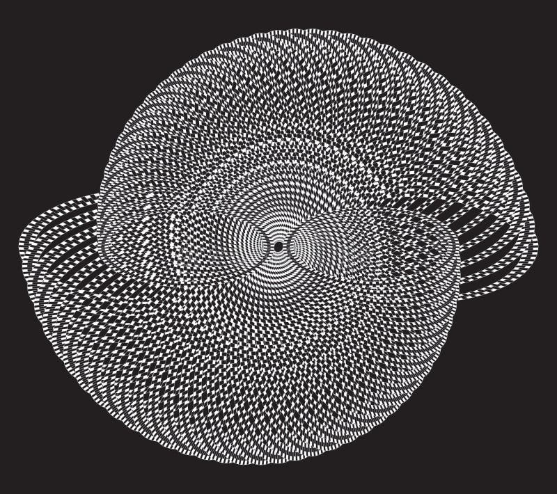 Tunnel or wormhole stock vector. Illustration of backdrop - 212819687