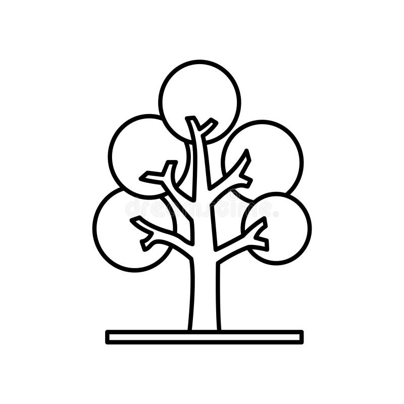 Dotted Line Tree Stock Illustrations – 897 Dotted Line Tree Stock ...