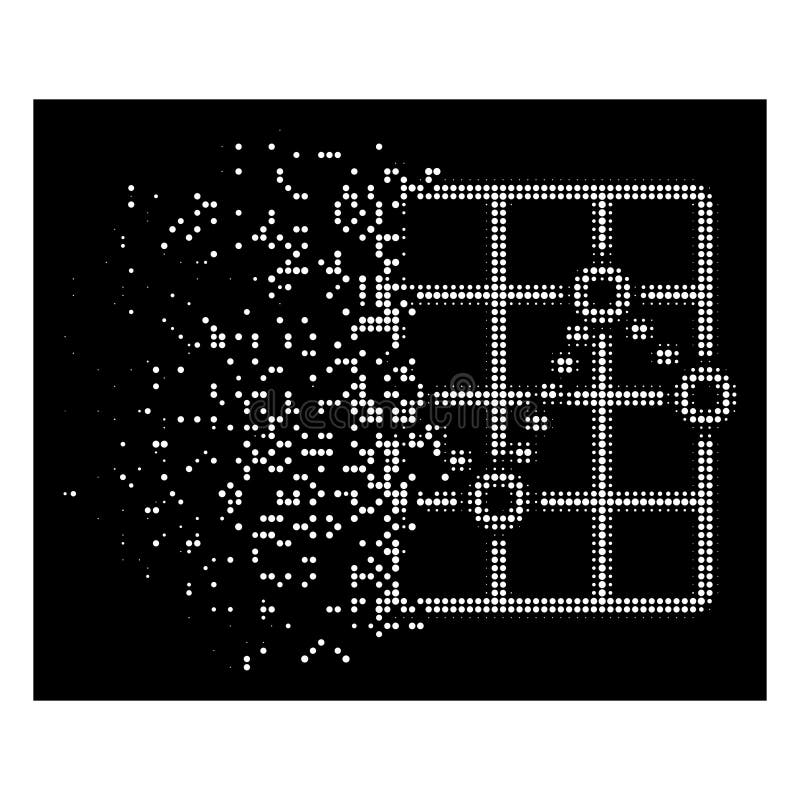 Grid Disintegration Stock Illustrations – 386 Grid Disintegration Stock ...