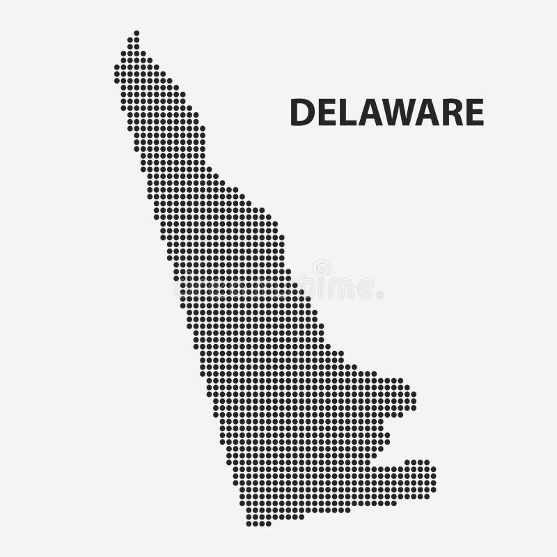 Delaware Dot Map Stock Illustrations – 101 Delaware Dot Map Stock ...