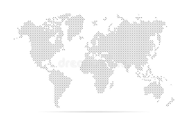 Digital World Globe Map Stock Illustrations – 98,092 Digital World ...