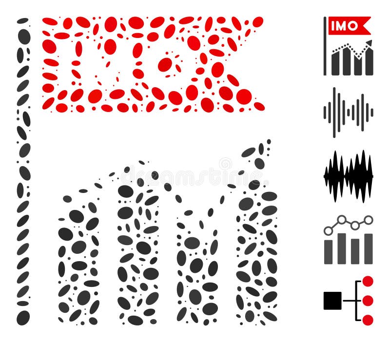 Dotted Mosaic IMO Chart Trend Stock Illustration - Illustration of ...