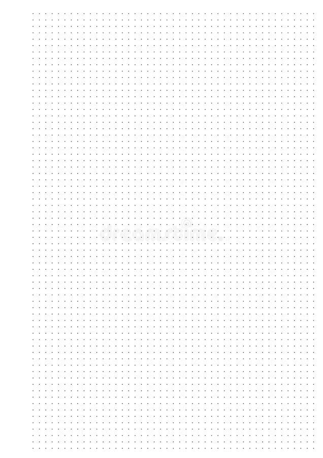 Dotted Page for Print. Grid for Logo Designer and Typography Art ...