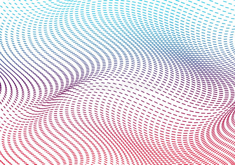 Dotted Particles Flow Vector Abstract Background, Science and ...