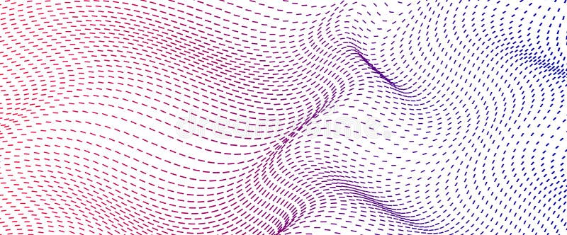 Dotted Particles Flow Vector Abstract Background, Science and ...