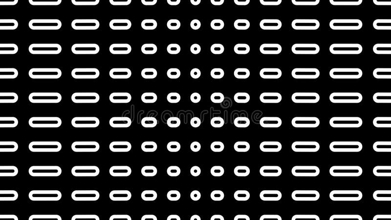 Dotted Pattern with Evenly Spaced Circles Graphic Animation. Alpha ...