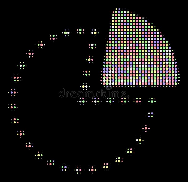 Dotted Color Chart Circle Vector Stock Illustrations – 523 Dotted Color ...