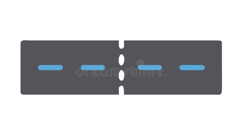 Vector Dotted Line Road Stock Illustrations – 2,900 Vector Dotted Line ...