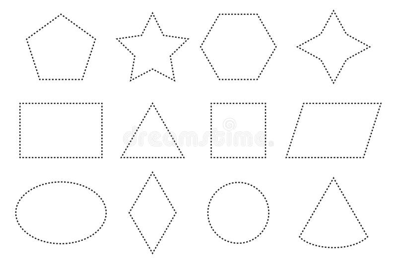 Geometric Abstract Dotted Drawing Stock Illustrations – 12,730 ...