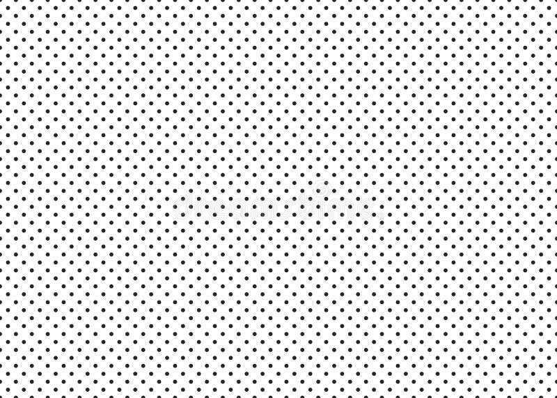 Dotted Simple Seamless Vector Pattern. Stock Vector - Illustration of ...