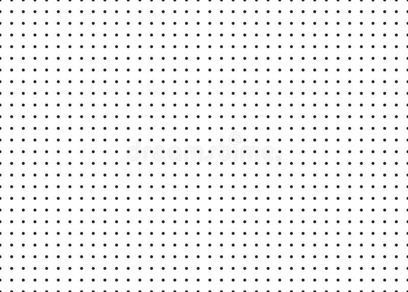 Dotted Simple Seamless Vector Pattern. Stock Vector - Illustration of ...