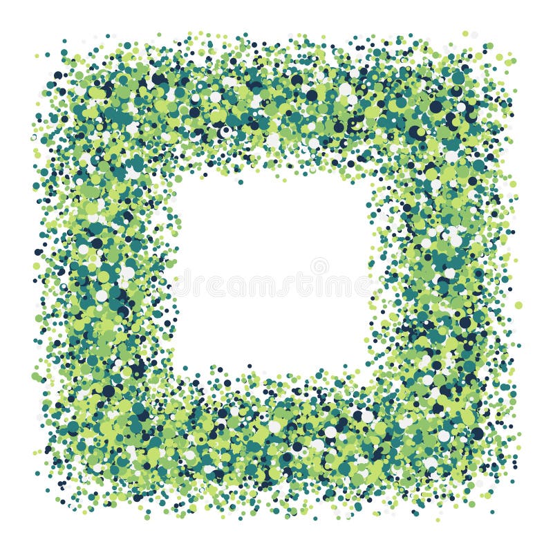 Dotted Square for Design Project Stock Vector - Illustration of ...