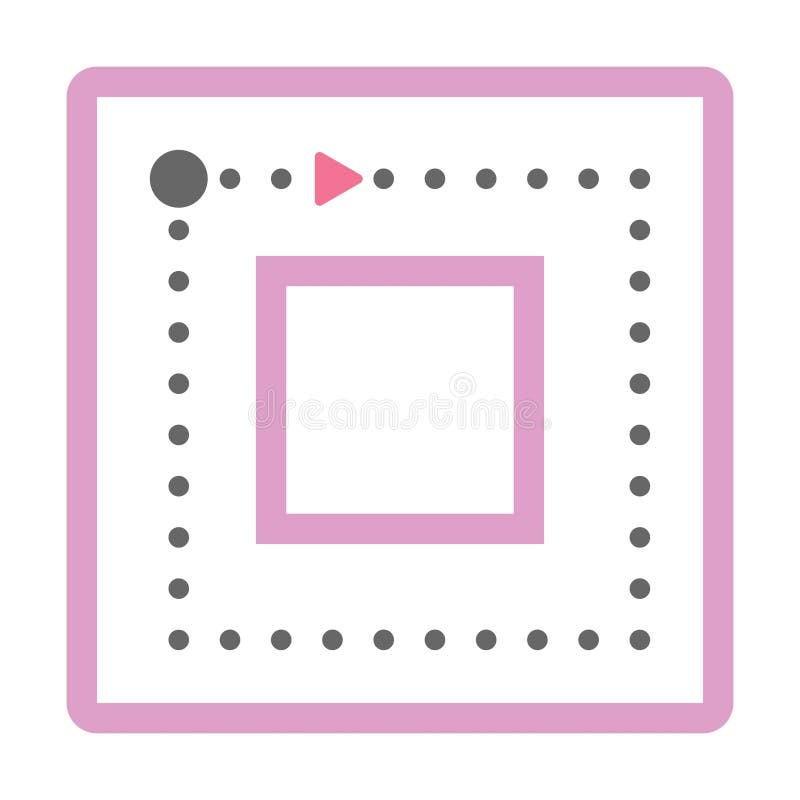 Dotted Square Shape for Tracing Lines for Preschool and Kindergarten ...