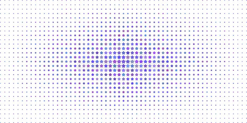 Dotted Star Pattern Creates a Visually Striking Display of Purple Hues ...