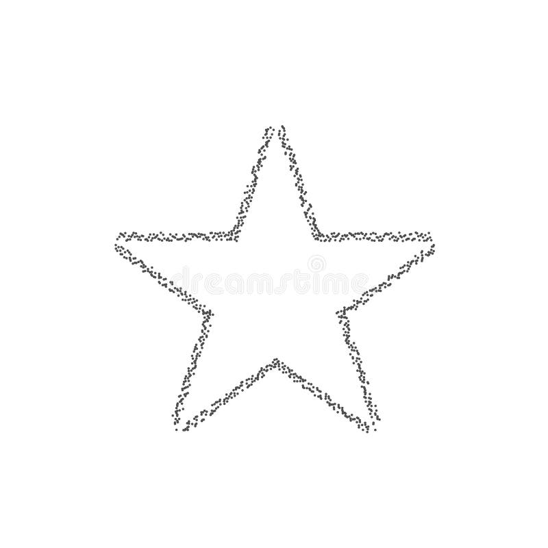 Dotted and star stock vector. Illustration of element - 50344372