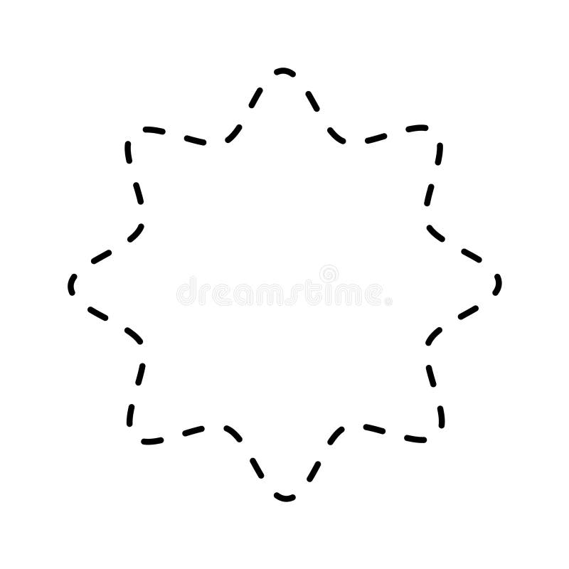 Dotted and star stock vector. Illustration of element - 50344372