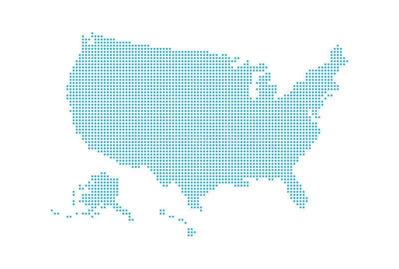 Pixel Map Usa States Stock Illustrations – 1,672 Pixel Map Usa States ...