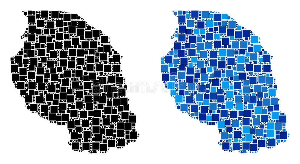 Tanzania Map Version Stock Illustrations – 12 Tanzania Map Version ...