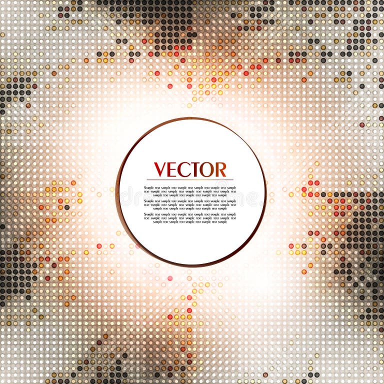 Dotted Texture Matrix Style Background Stock Illustrations – 442 Dotted ...