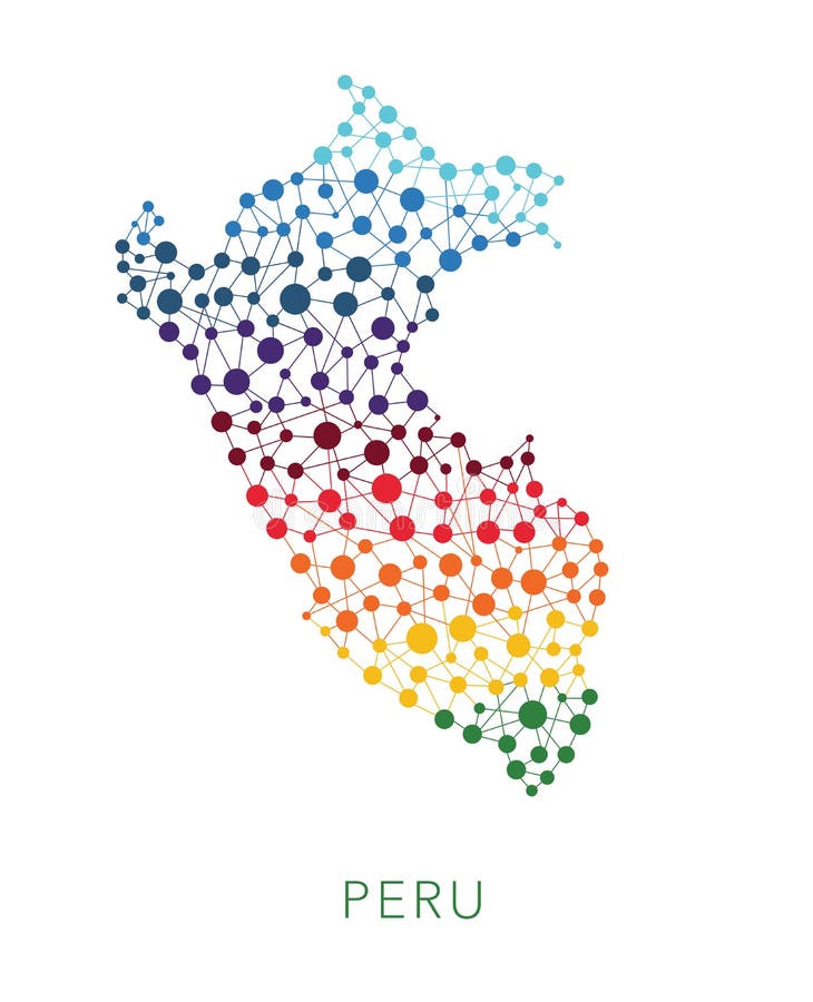 Dotted Texture Peru Vector Background Stock Vector - Illustration of ...