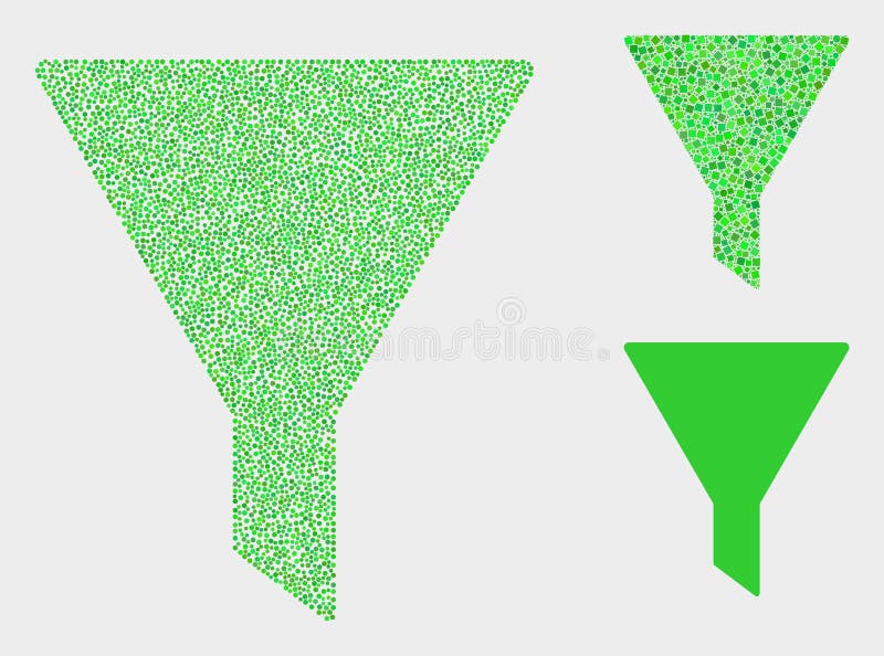 Dotted Vector Filter Icons stock vector. Illustration of bottleneck ...