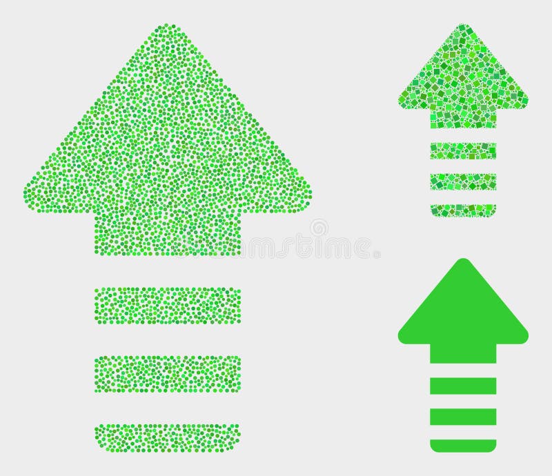 Dotted Vector Update Arrow Icons Stock Vector - Illustration of ...