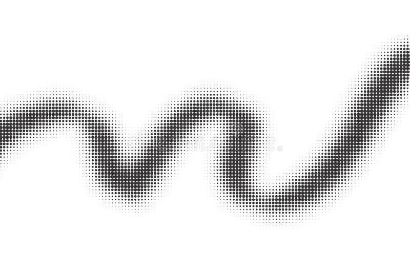 Black Dynamic Motion Wave Lines Art Fabric Pattern on White Background ...