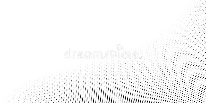 Dotted Wave Lines Background. Abstract Dashed Stripes Texture. Warped ...