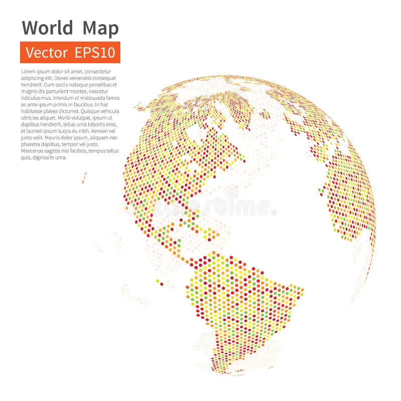 Dotted World Map Background Stock Illustrations – 12,165 Dotted World ...