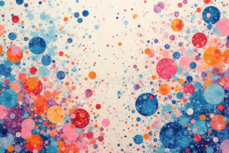 Exploring the Art of Dotted Abstractions Stock Illustration ...