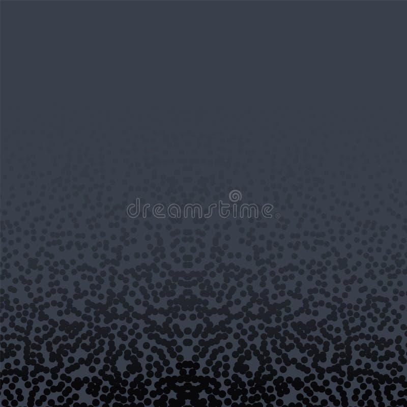 Dotwork Noise Gradient Vector Background. Black Noise Stipple Dots ...