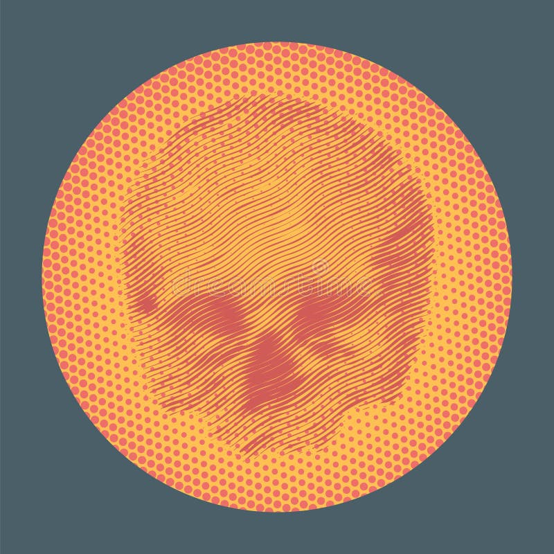 Dotwork Skull Stock Illustrations – 286 Dotwork Skull Stock ...