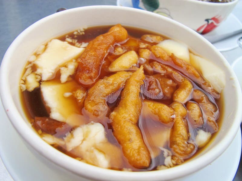 Dou hua stock image. Image of toppings, bowl, soft, gingered - 59332915