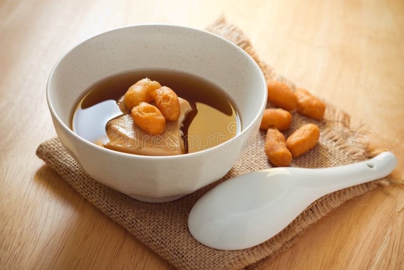 Dou Hua stock image. Image of chinese, douhua, doughnut - 34435559