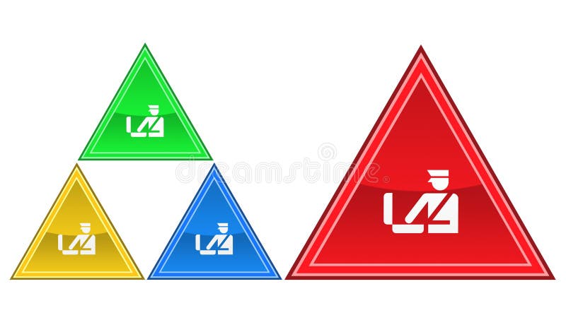 Douane, Pictogram, Teken, Beste 3D Illustratie Stock Illustratie ...