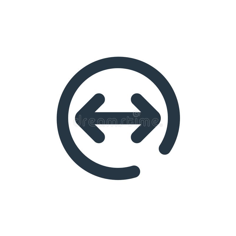 Double Curved Arrow Stock Illustrations – 421 Double Curved Arrow Stock ...