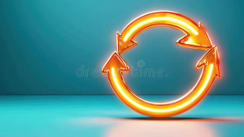 Yellow Double Arrow Splitting into Two Paths, Symbol of Choice and ...