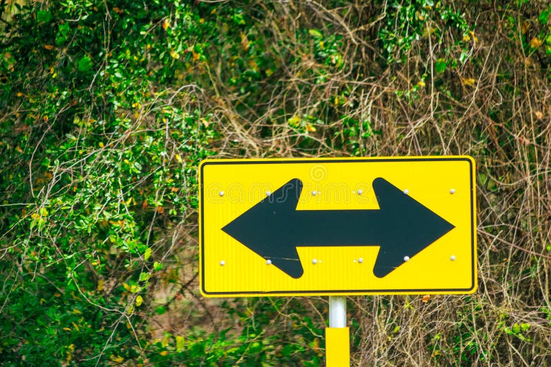 Double Arrow Street Sign in Florida Stock Photo - Image of design ...