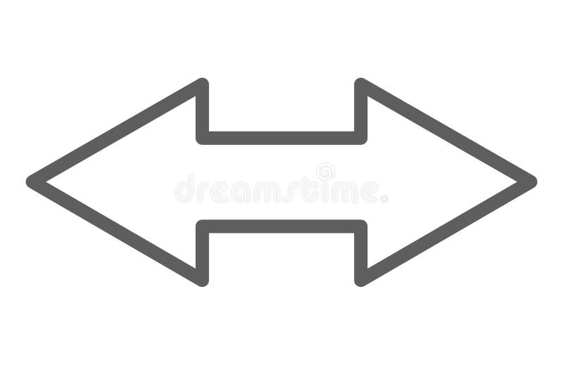 Double Arrow Transparent Stock Illustrations – 486 Double Arrow ...