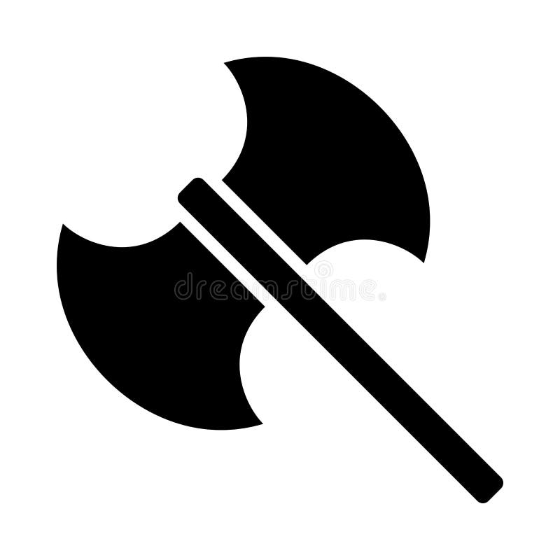 Firefighter Double Axes Stock Illustrations – 4 Firefighter Double Axes ...