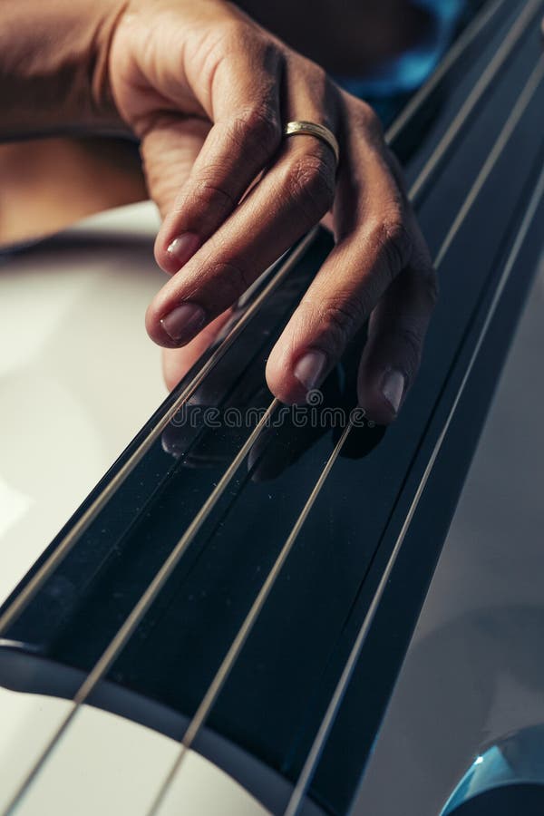 Double Bass Hands Playing Contrabass Player Stock Photos - Free ...