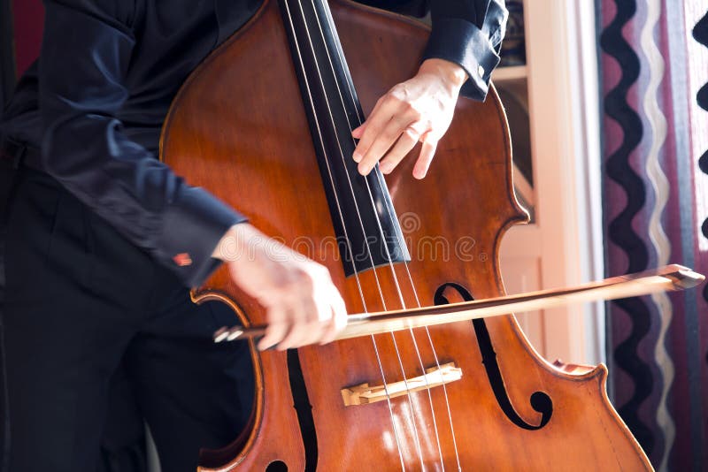 Playing Cello stock image. Image of entertainment, strings - 16672777
